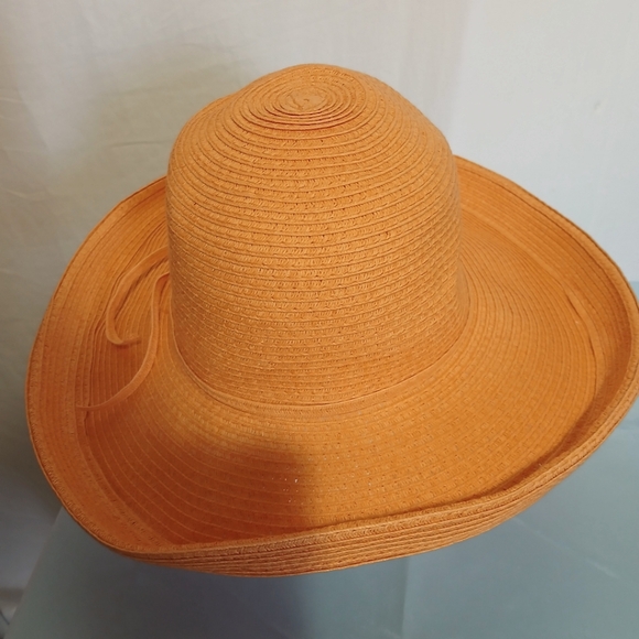 Sun And Sand | Accessories | Sun N Sand Orange Widebrimmed Hat | Poshmark
